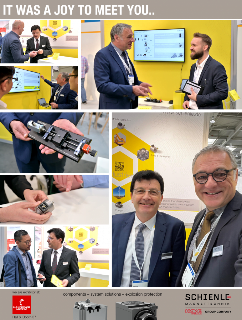 Schienle Magnettechnik at the Hannover Messe 2023 - Schienle Magnettechnik