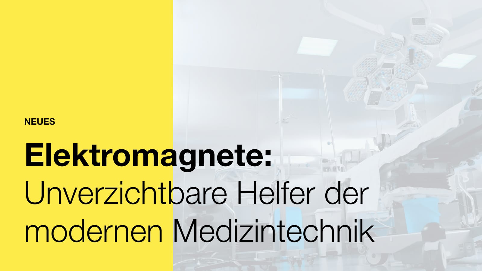 Elektromagnete in der Medizintechnik: Anwendungen & Potenziale